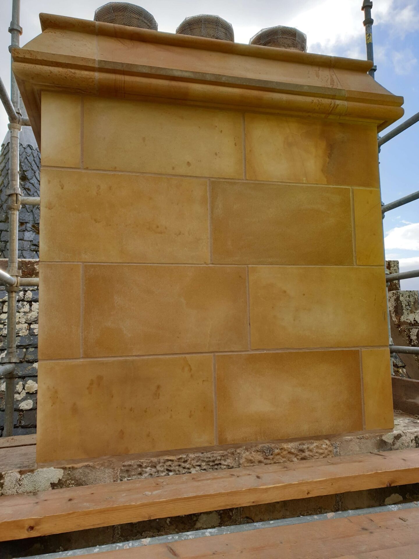 Sandstone Chimney Stack - G.Laing Stone Craft